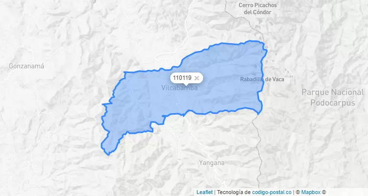 Código Postal 110119 | Ecuador