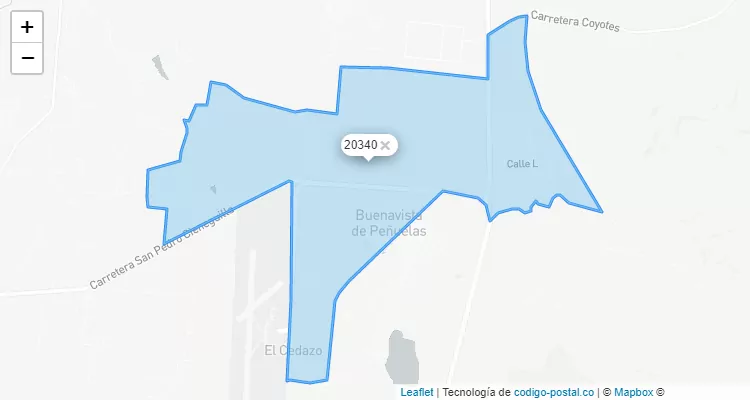 Código Postal 20340 - México